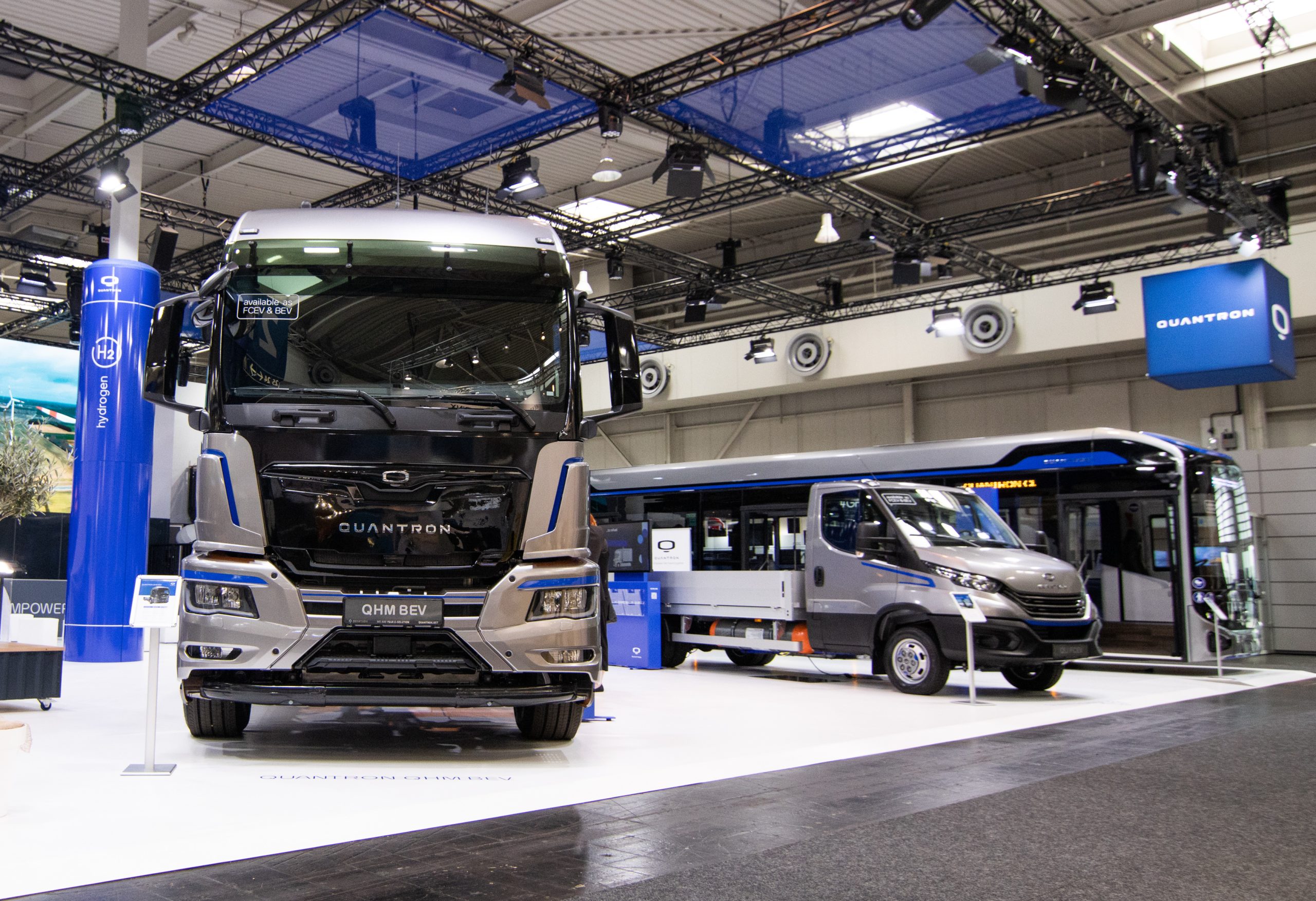 QUANTRON mit erfolgreichem IAA-Auftritt - BrummiOnline