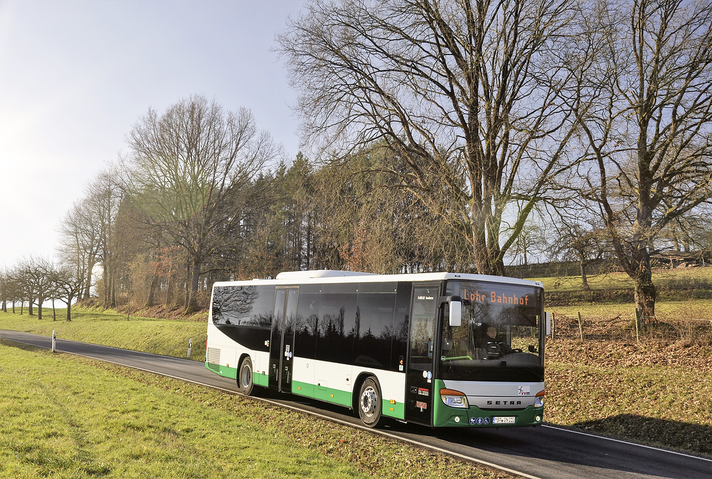 Setra inter-city bus with touring coach seats - BrummiOnline